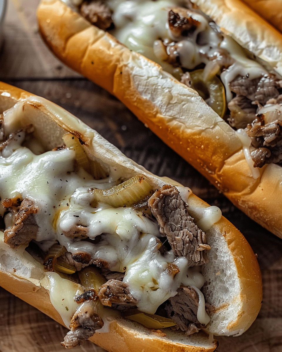 Beef Philly Cheesesteaks | Kitchen Martha