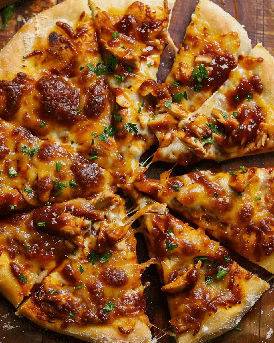 BBQ Chicken Pizza | Kitchen Martha