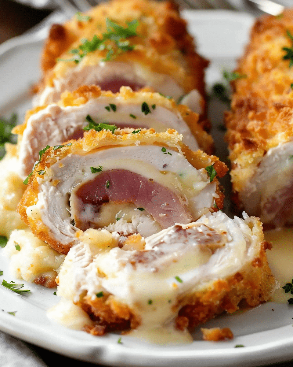 Chicken Cordon Bleu | Kitchen Martha