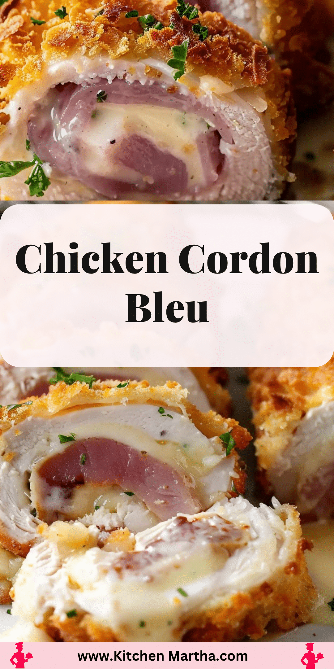 Chicken Cordon Bleu | Kitchen Martha