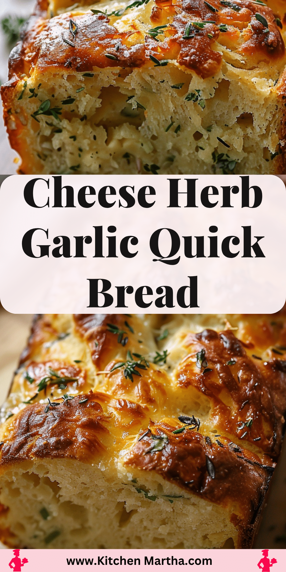 Cheese Herb Garlic Quick Bread Kitchen Martha