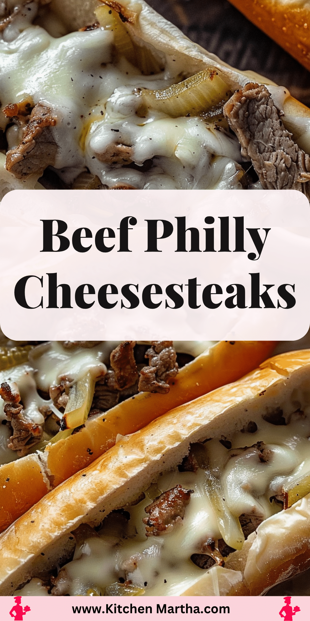 Beef Philly Cheesesteaks | Kitchen Martha