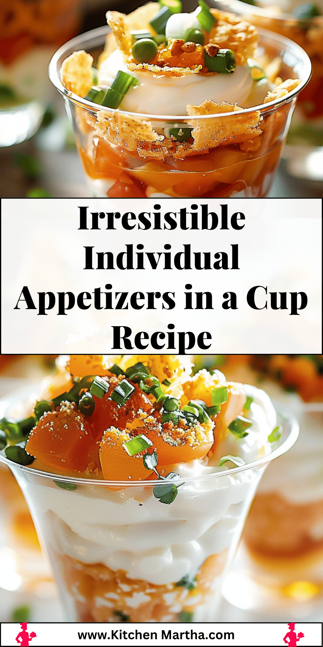 Irresistible Individual Appetizers in a Cup Recipe | Kitchen Martha