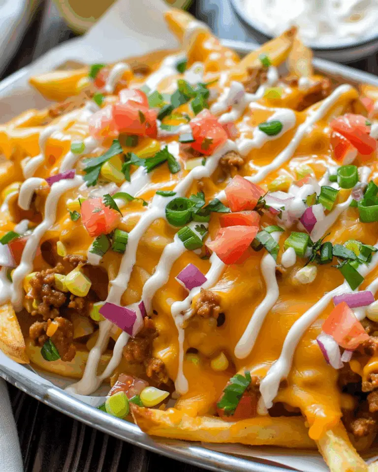 Loaded Cheese Fries Recipe | Kitchen Martha