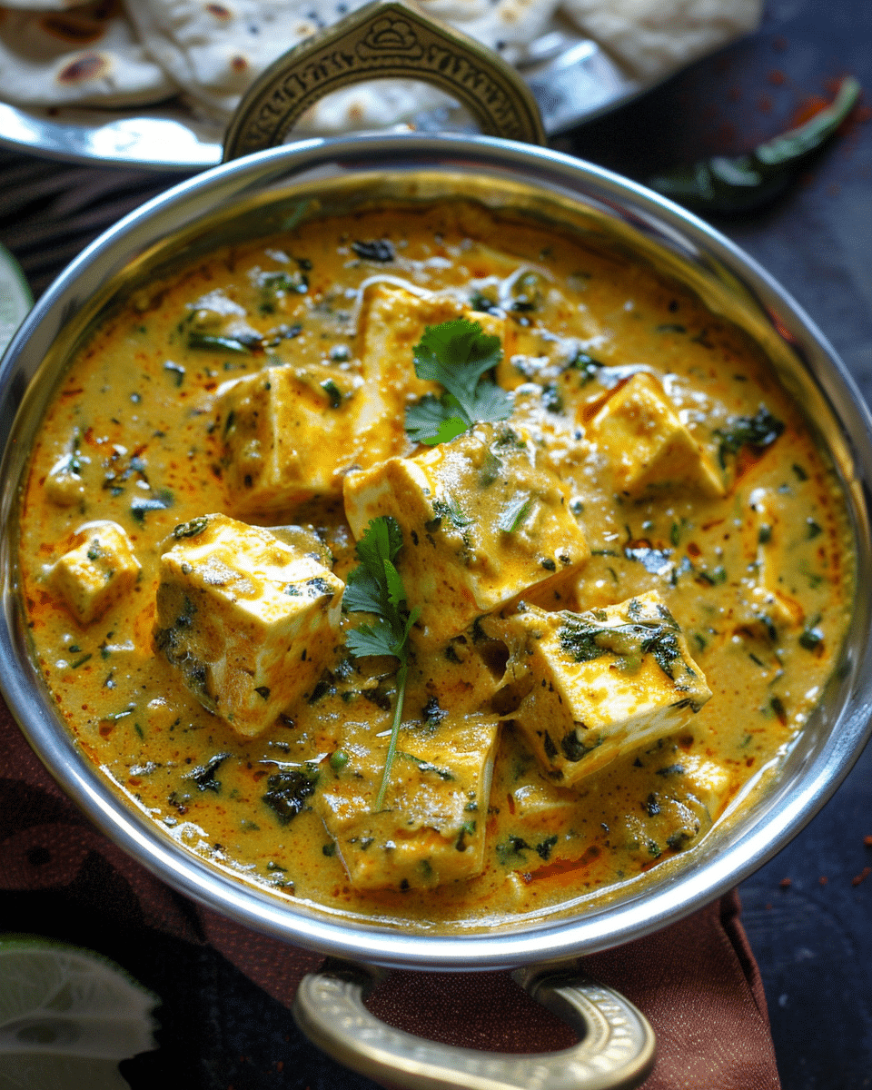 Malai Methi Paneer | Kitchen Martha