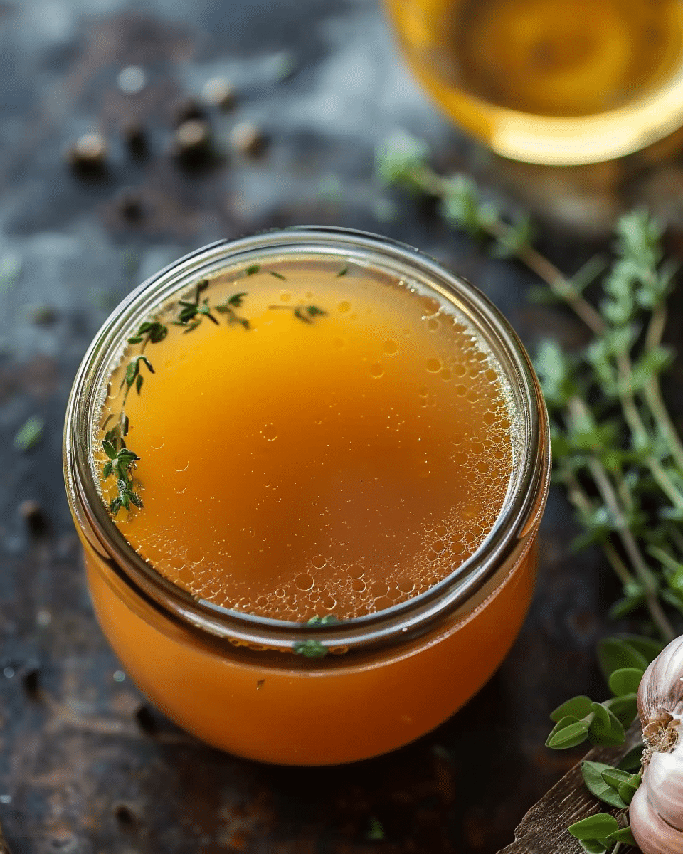 Savory Bone Broth | Kitchen Martha