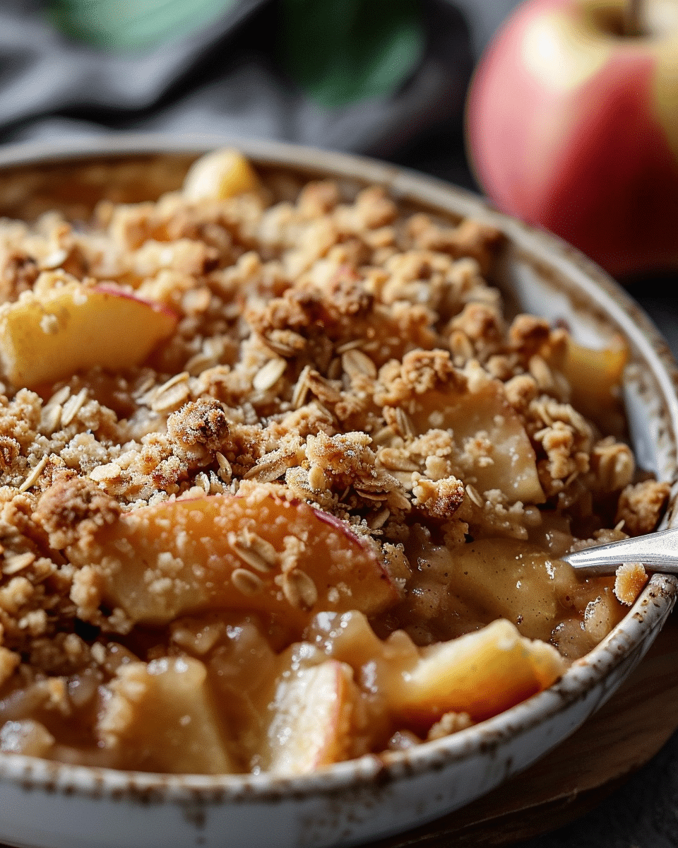 The Best Apple Crumble | Kitchen Martha