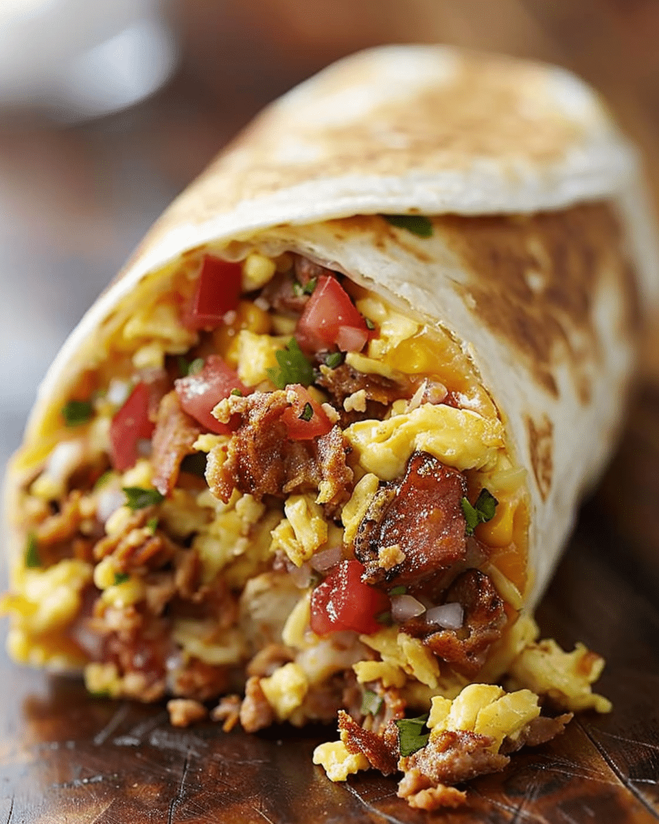 Breakfast Burrito | Kitchen Martha