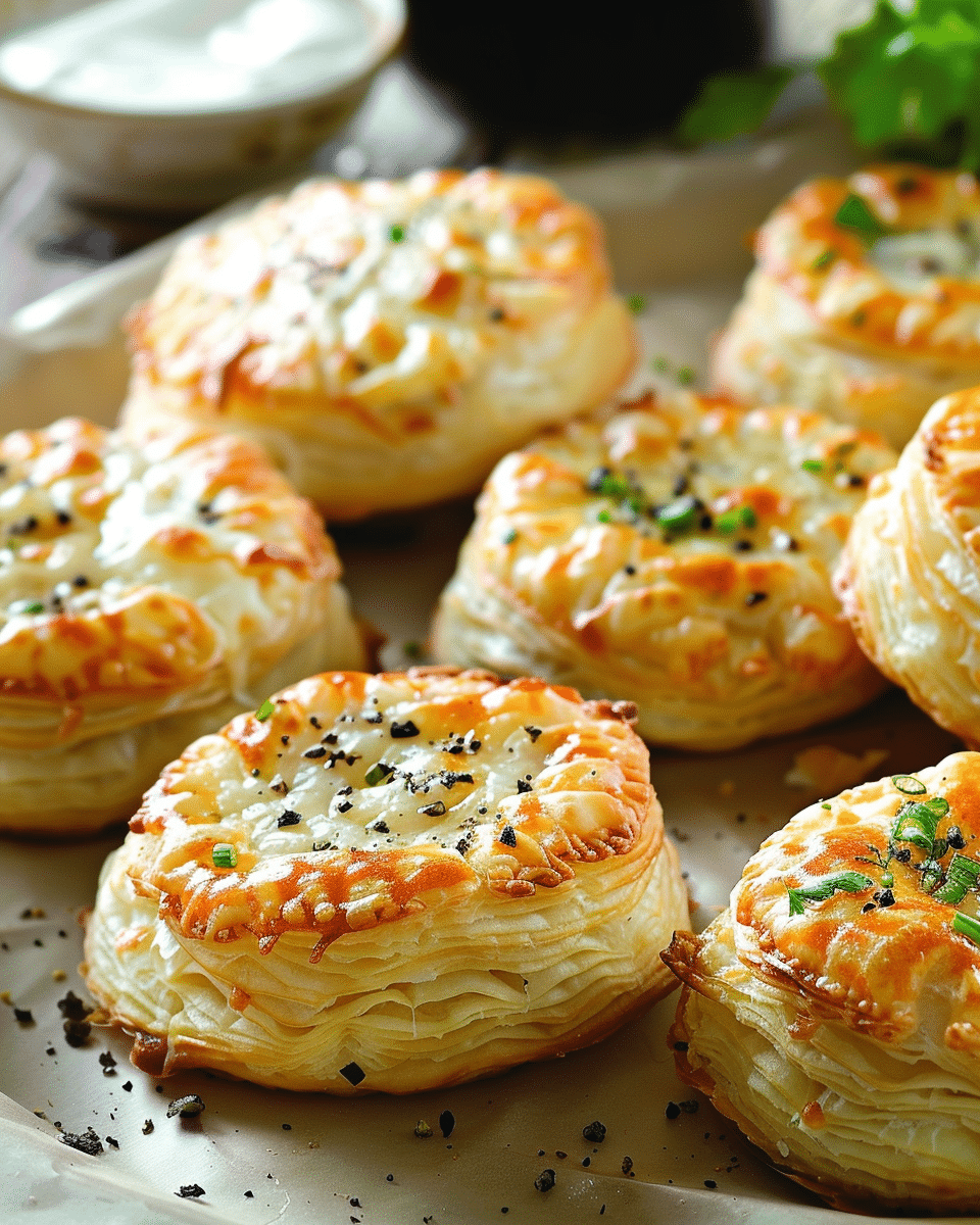 Creamy Chicken Puffs | Kitchen Martha