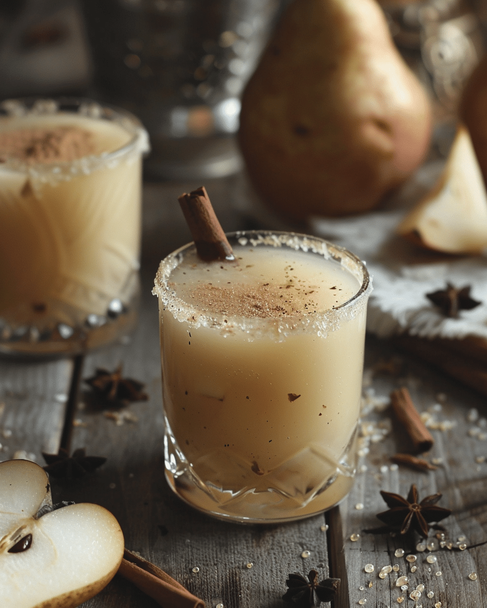Vanilla Pear Punch Recipe | Kitchen Martha