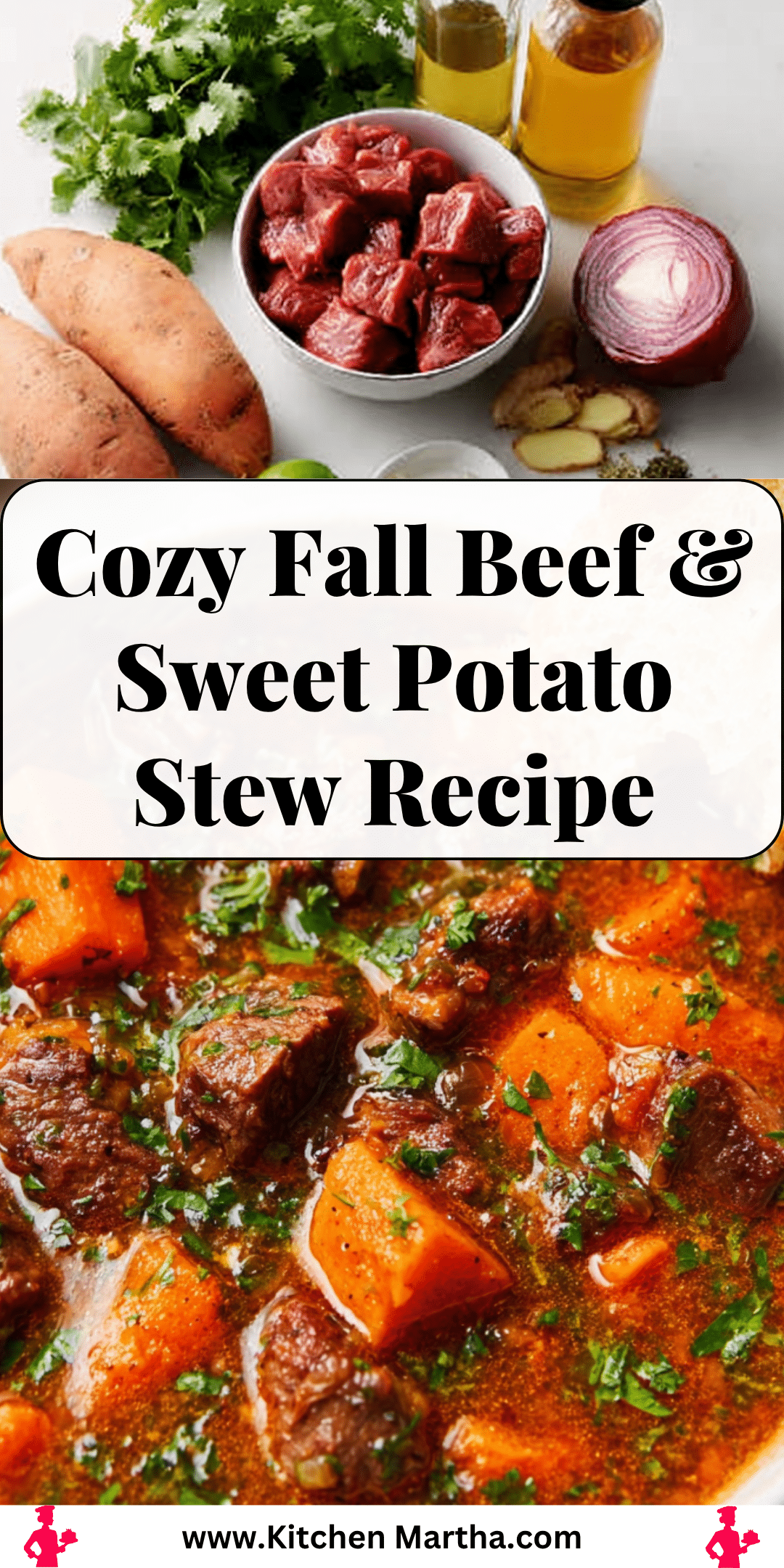 Harvest Harmony Beef & Sweet Potato Stew: Cozy Autumn Delight
