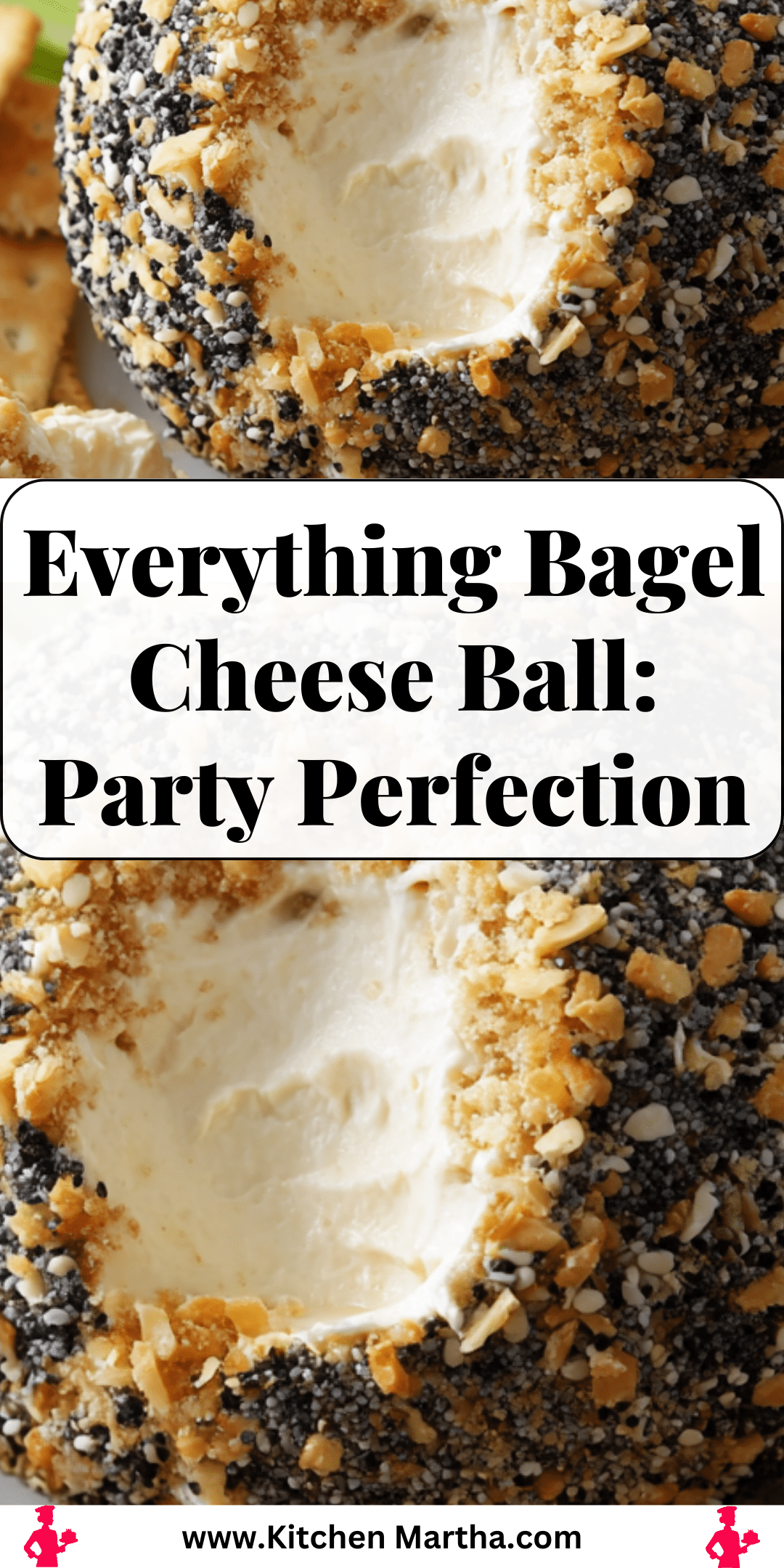 Everything Bagel Cheese Ball Recipe - Irresistible Party Appetizer