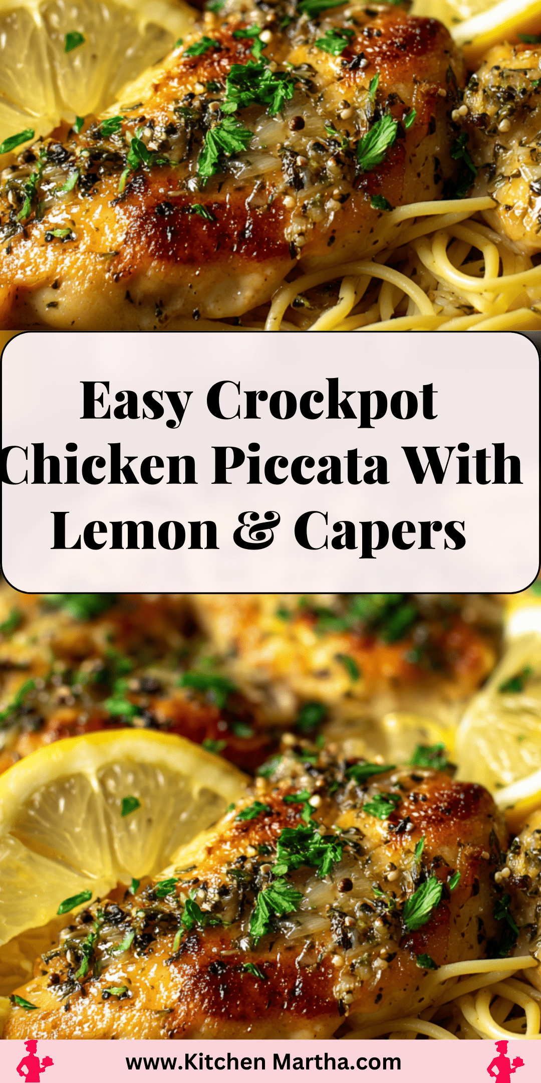 Crockpot Chicken Piccata Recipe: Easy Lemon-Garlic Chicken