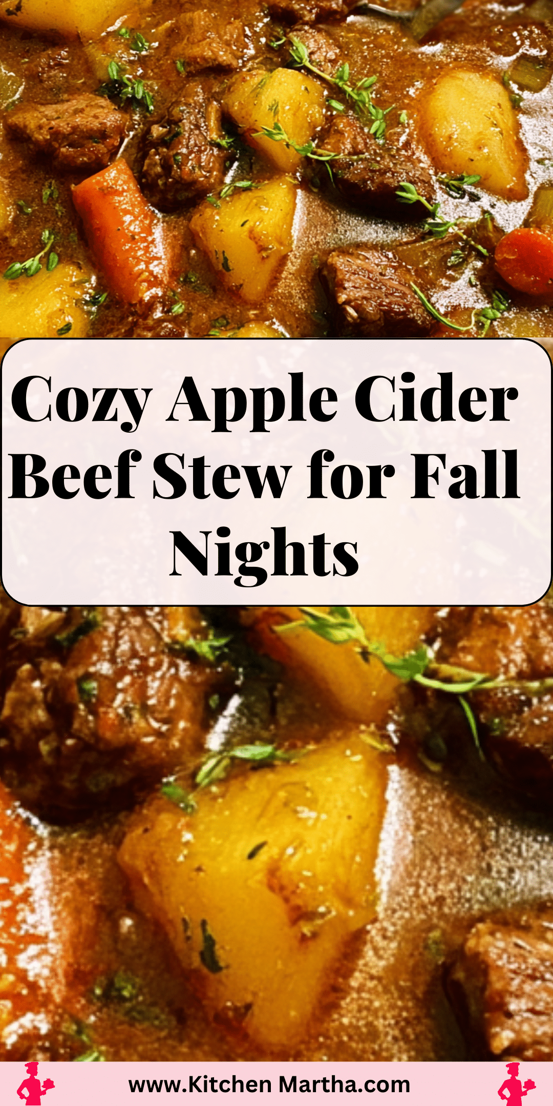 Apple Cider Beef Stew Recipe - Cozy Comfort for Fall