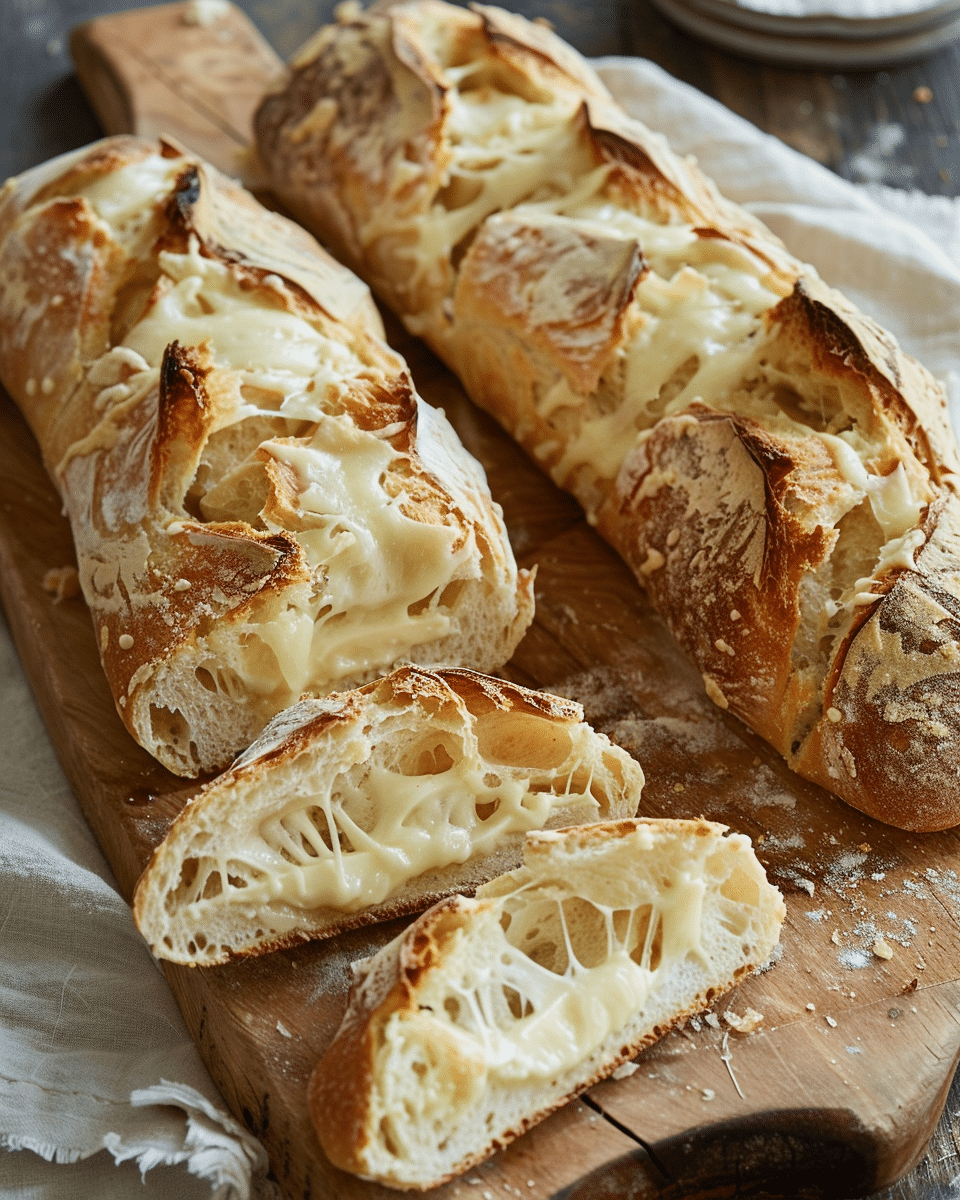 Gruyère-Stuffed Crusty Loaves | Kitchen Martha