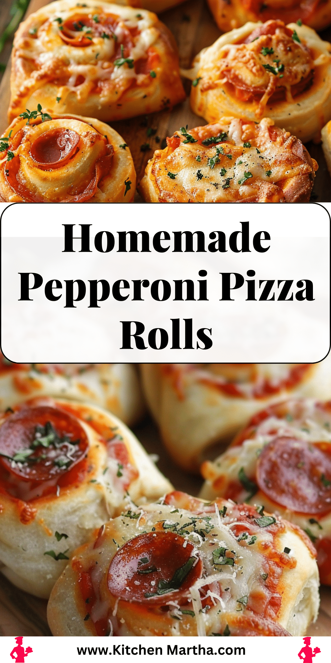 Homemade Pepperoni Pizza Rolls Kitchen Martha 3655