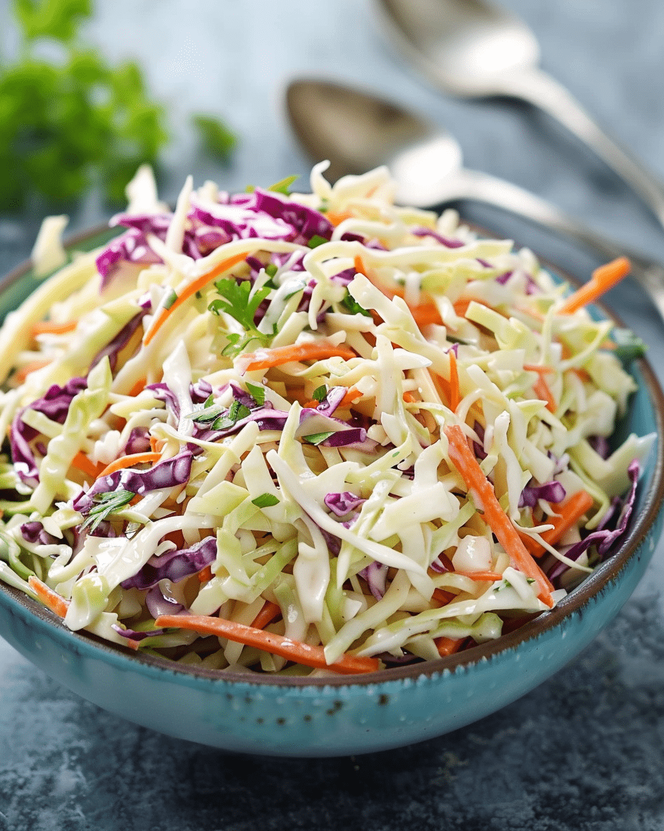 Simple and Tasty Coleslaw Recipe | Kitchen Martha