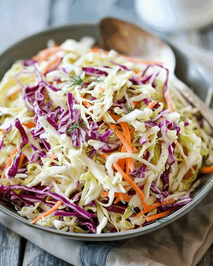 Simple and Tasty Coleslaw Recipe | Kitchen Martha