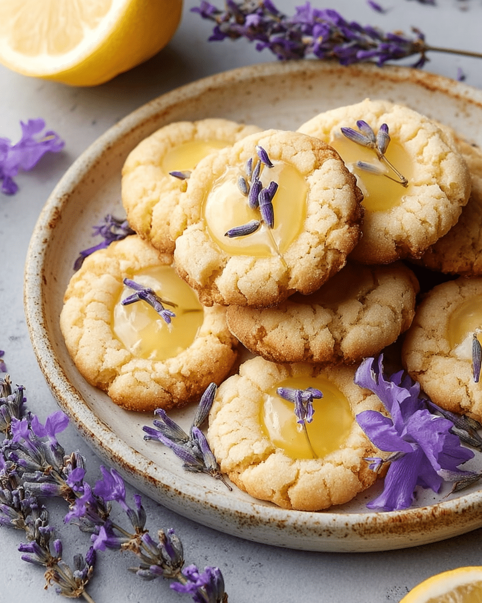 Lemon Lavender Cookies Recipe - Fresh Citrus Floral Bliss