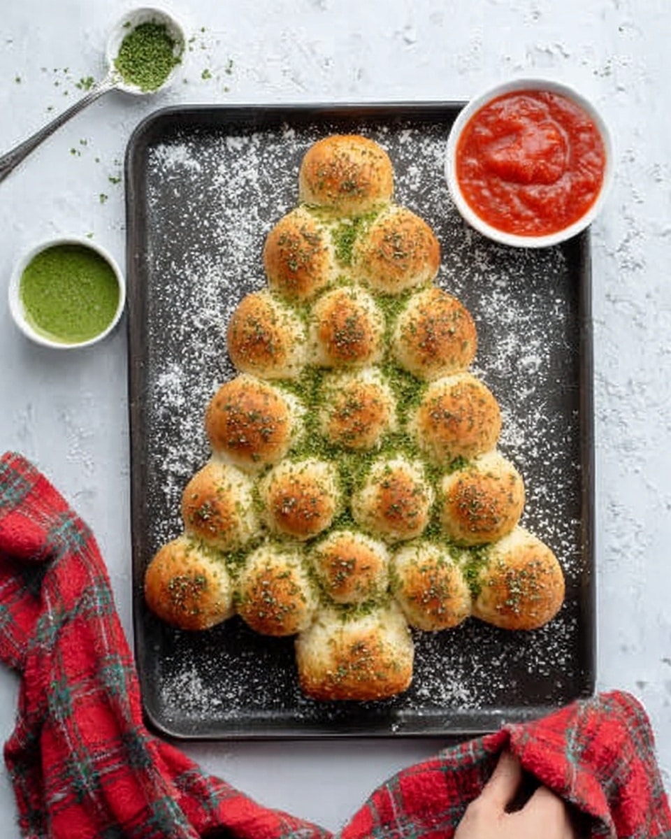Festive Christmas Tree Pesto Puff Pastry – Delicious Holiday Appetizer