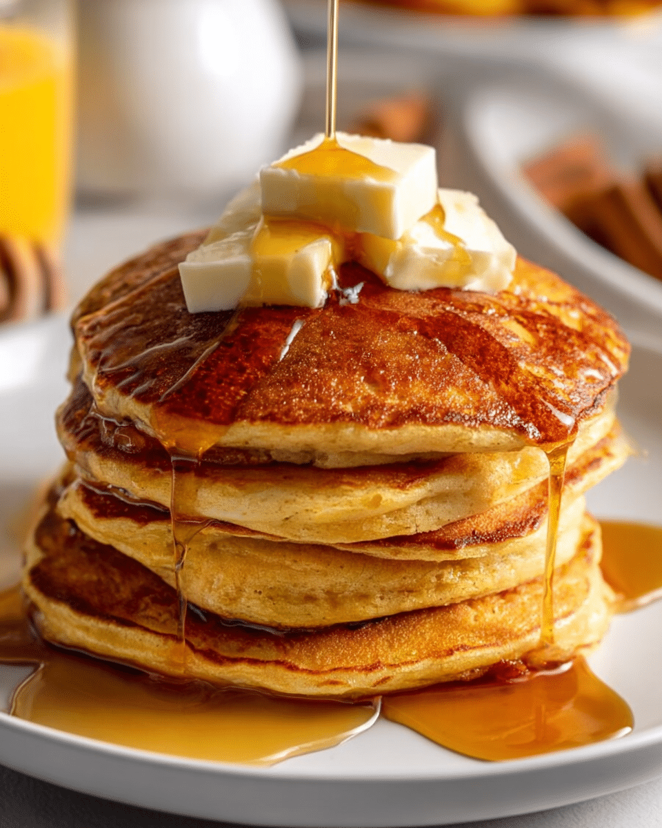 Fluffy Pumpkin Pancakes Recipe - Cozy Fall Morning Delight