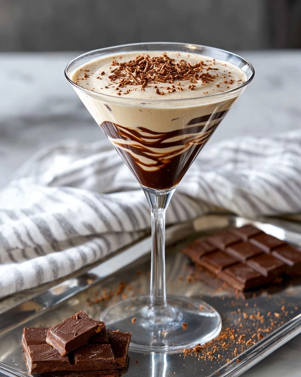 Peppermint Mocha Martini: Festive Holiday Cocktail