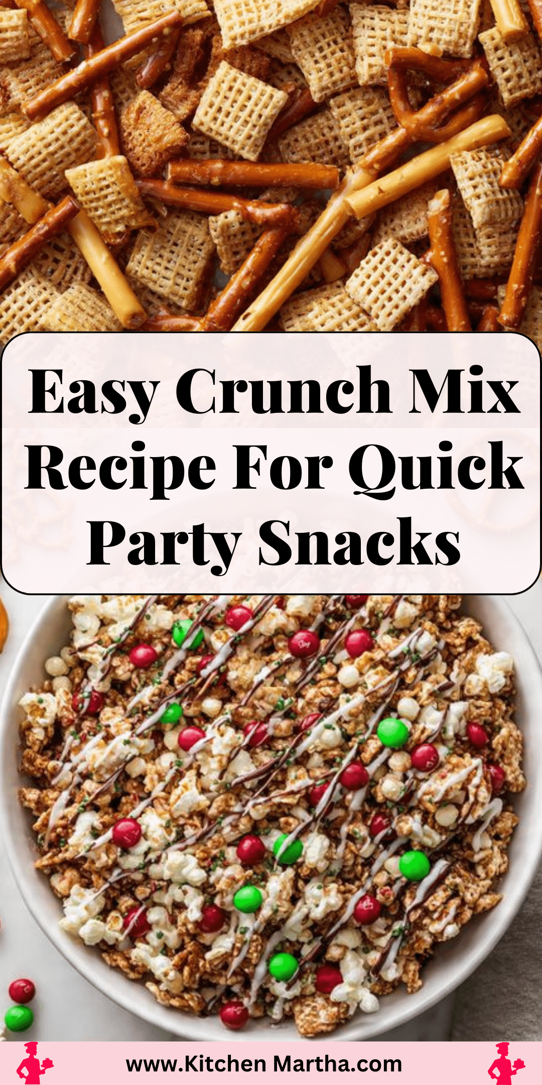 Crunch Mix: No-Bake Salty Snack Mix for Crunchy Delight