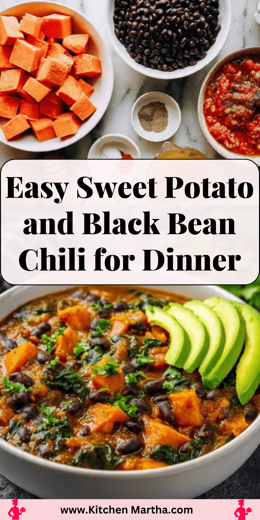 Sweet Potato and Black Bean Chili – Cozy Vegetarian Delight