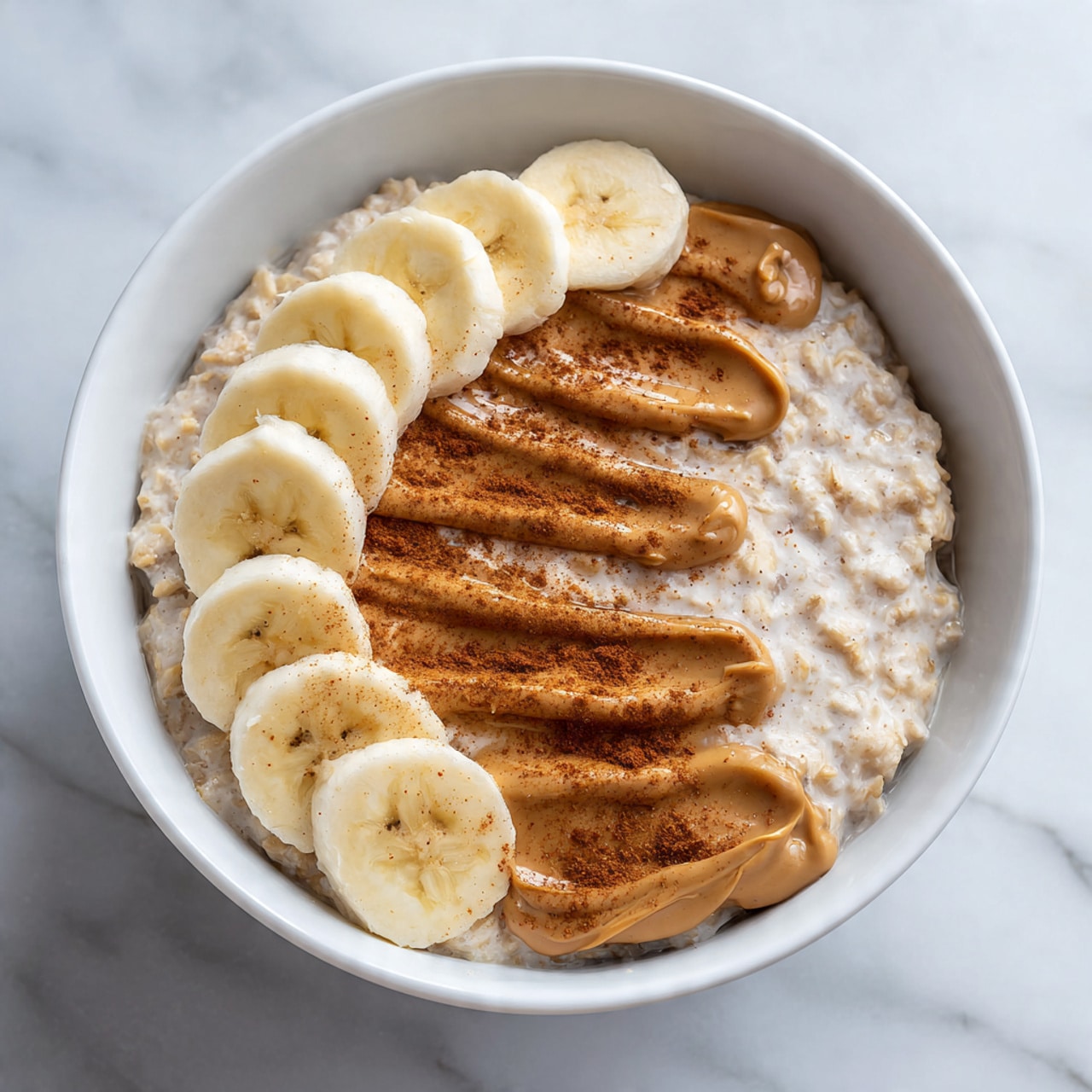 Peanut Butter Banana Slim Down Oats: Healthy & Delicious Breakfast