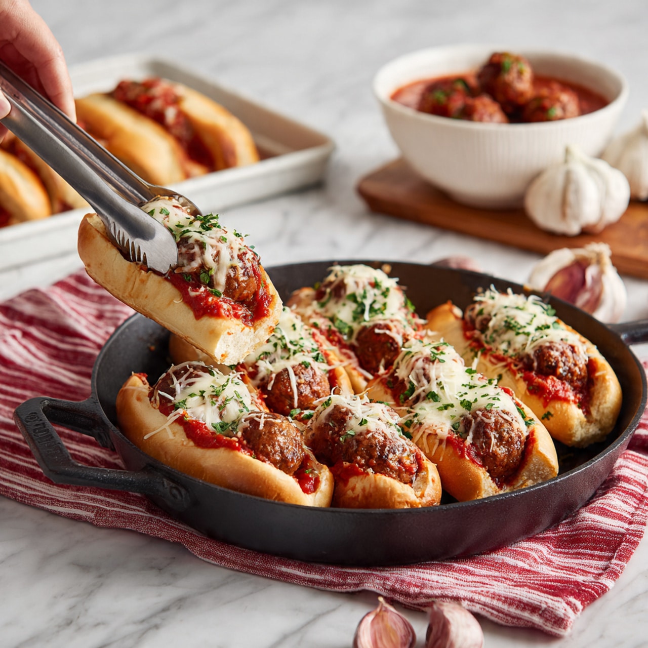 Cheesy Meatball Subs Recipe | Delicious & Easy Italian Sandwich