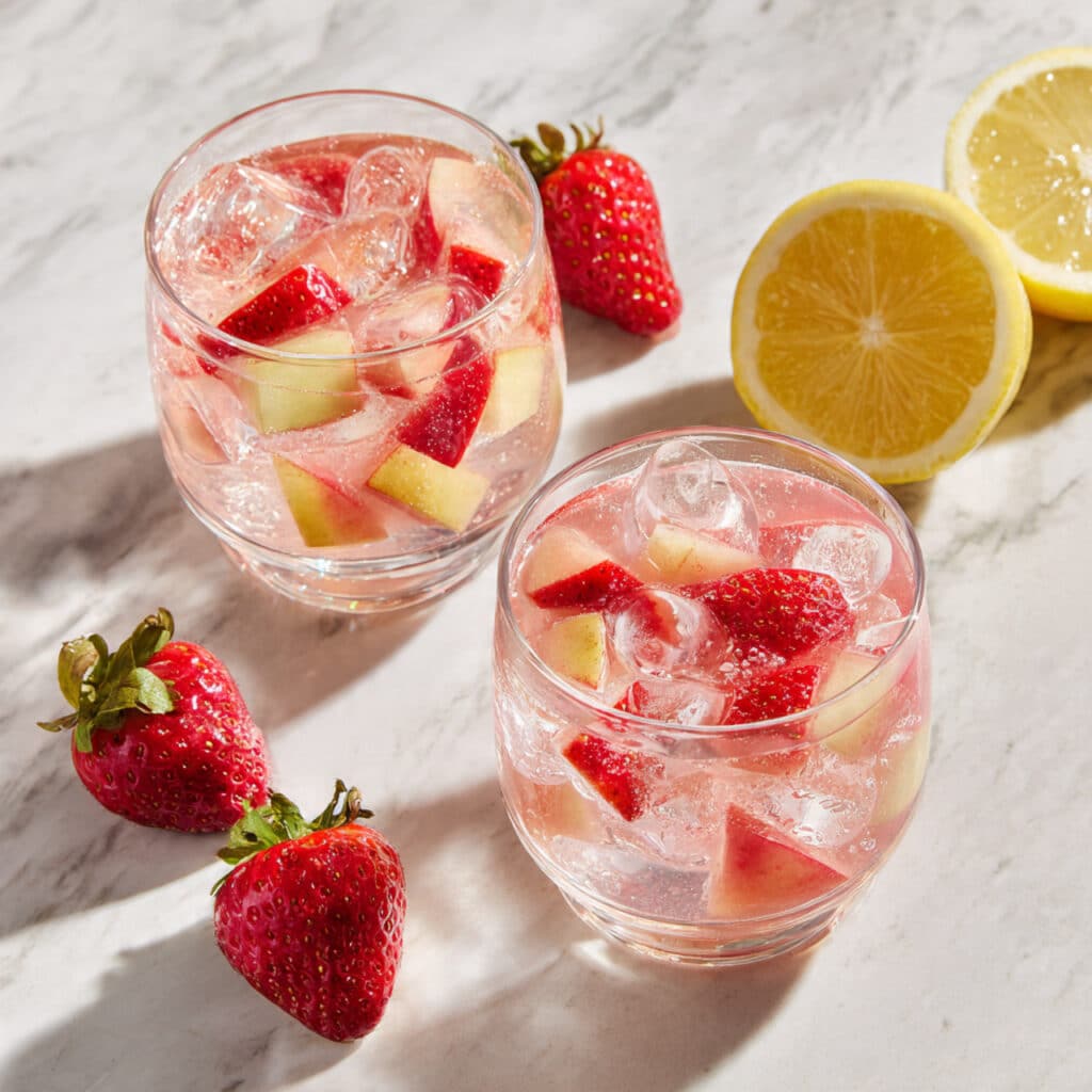 Rosé Spritzer Non-Alcoholic: Vibrant & Refreshing Mocktail
