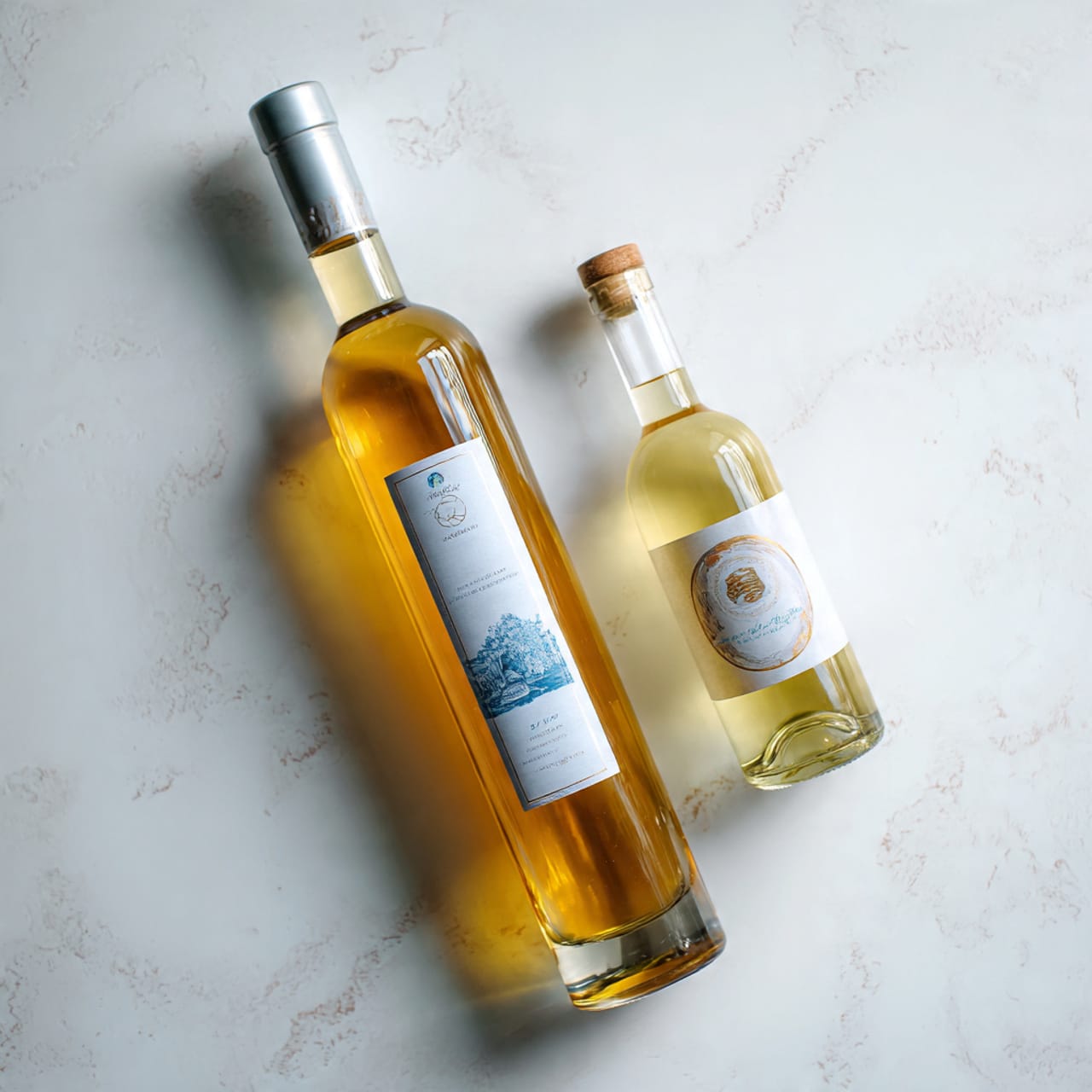 Lillet-Style Non-Alcoholic Tonic Mocktail | Elegant Refreshing Drink