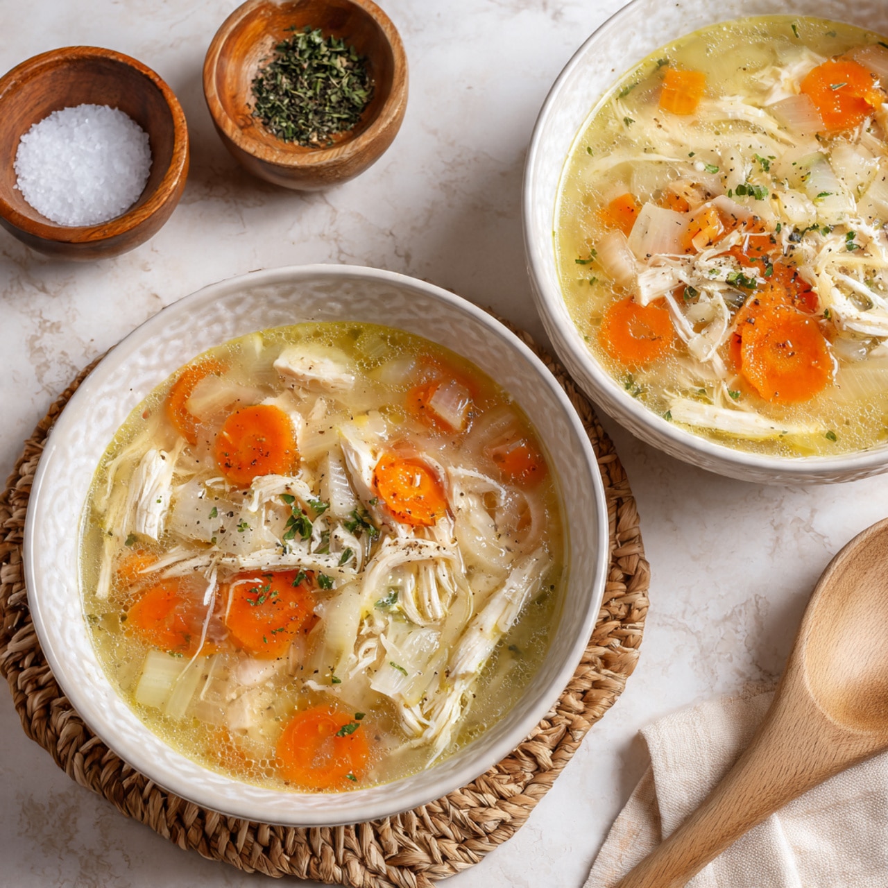 Keto Chicken Noodle Soup (No Noodles) - Cozy Low-Carb Comfort