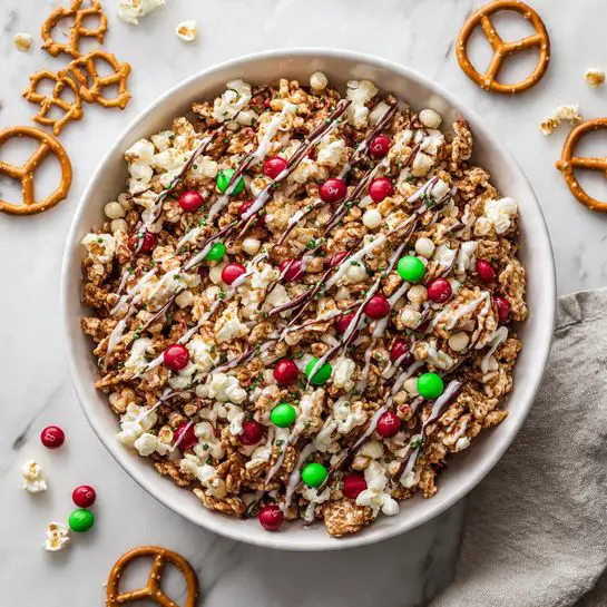 Crunch Mix: No-Bake Salty Snack Mix for Crunchy Delight