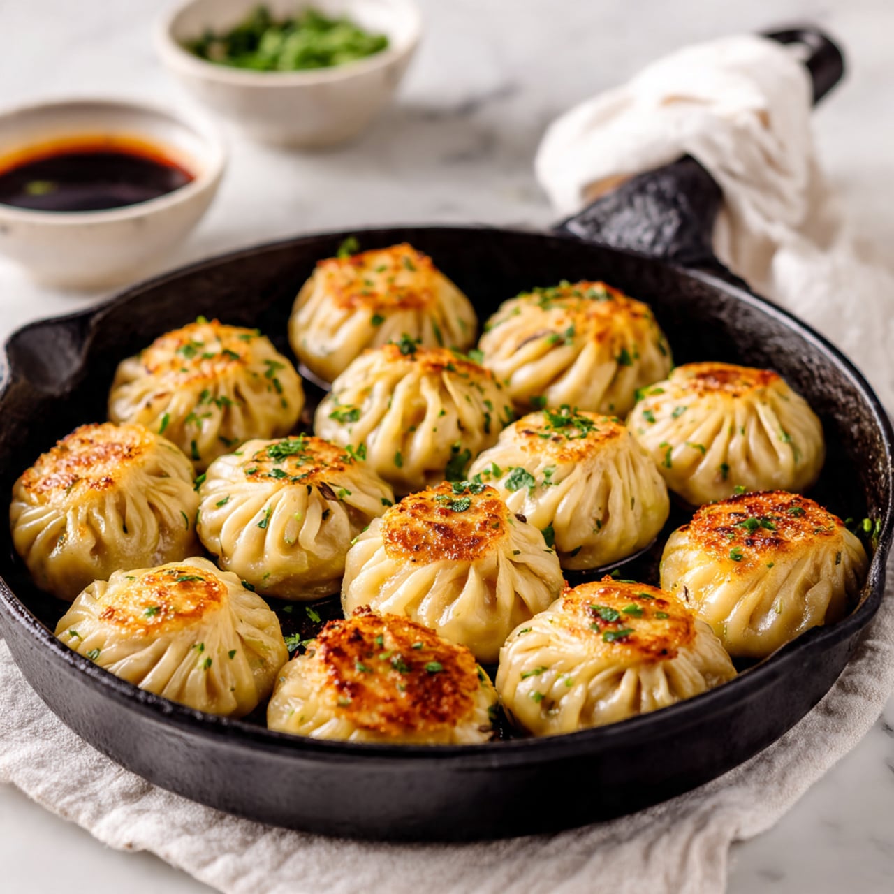Sheng Jian Bao: Authentic Shanghai Pan-Fried Pork Buns